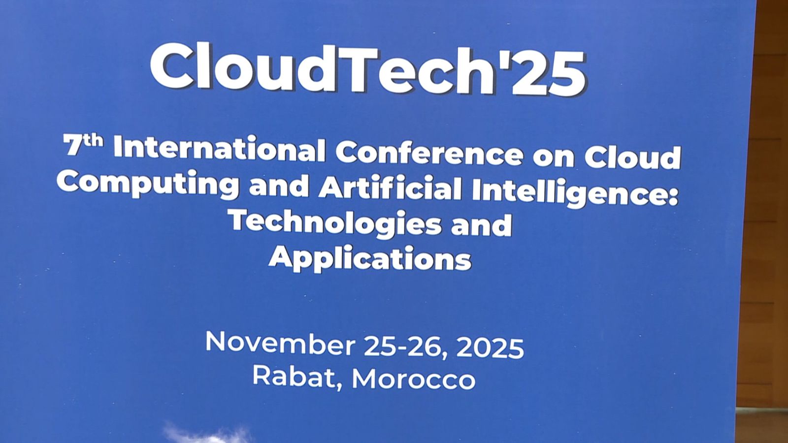 Rabat accueille la conférence internationale CloudTech 2025 sur le ...